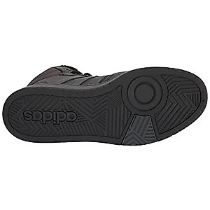 adidas Men's Hoops 3.0 Mid Basketball Shoe, Black/Carbon/White, 12