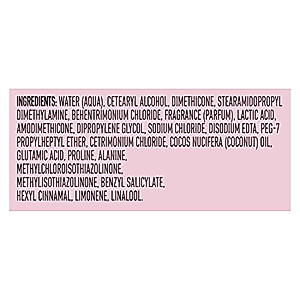 Suave Pink Hair Conditioner for Luscious Curls, 16.5 fl oz, With Amino Acid Complex, Moisturizes and Defines Curls, For Workable, Curly Hair