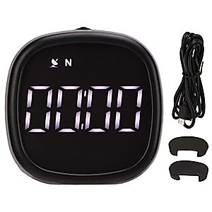 Digital GPS Speedometer,5V Car HUD Display Overspeed Alarm High Accuracy Universal Digital GPS Speedometer