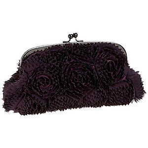Inge Christopher Dominique Clutch,Purple,one size