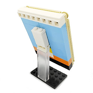 MIKEMENG 103pcs Sunflower MOC Building Blocks Set World Famous Art Paintings Blocks Toys Educational Classic Toy Bricks STEM Gift Toys for Kids Boys Girls