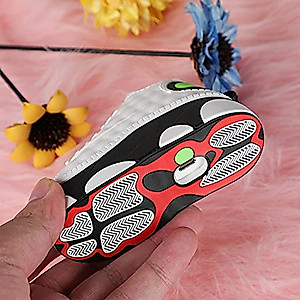 Sports Shoes Airpod pro Case Cover, 3D Creative Sports Shoes Cute Cartoon Funny Fun, Soft Silicone Air pods Character Skin Keychain Ring, Girls Boys Teens Men Case for Airpods Pro 2019