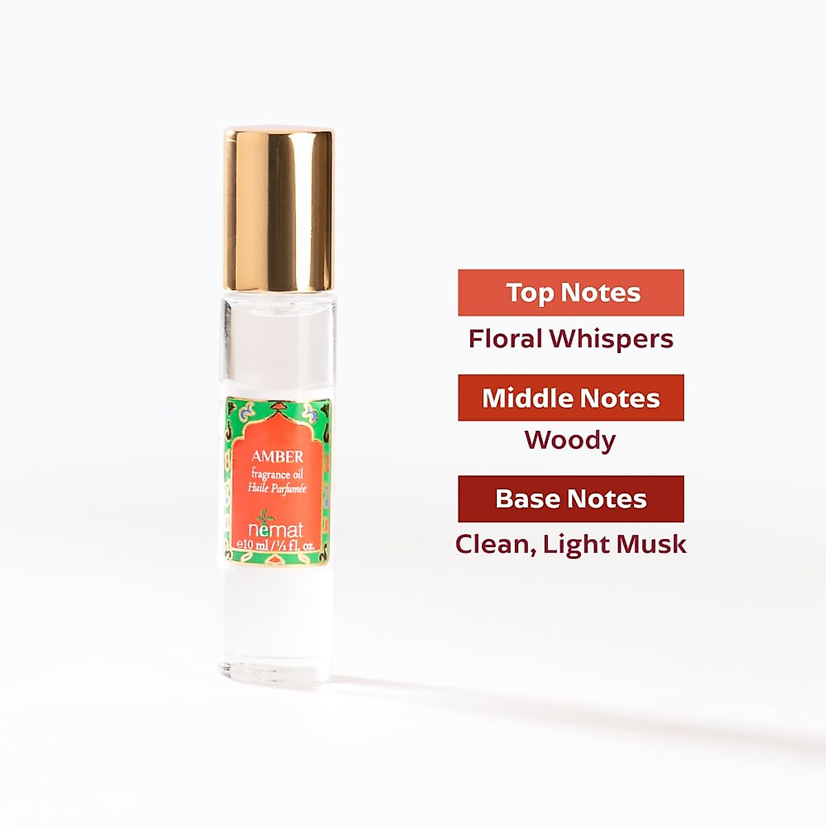 Nemat Amber Perfume Oil, 10 ML