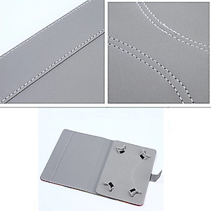 PHEVOS 7''/7.85''/8'' Tablet Pc Case Cover, Foldable and Solid Stand Case, Compatible with All Universal 7 inch Tablets PC-Pink Butterfly