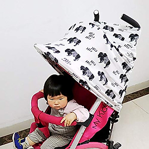 Buffalo Car seat Canopy for Babies, Car Seat Cover for Boys Girls, CarSeat Canopies for Newborn, Multiuse - Nursing Breastfeeding Covers, Shopping Cart/High Chair/Stroller Covers, Soft Breathable