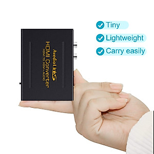 avedio links 4K HDMI Audio Extractor Splitter, 1080P HDMI to HDMI Audio Converter + Optical Toslink SPDIF + L/R Stereo Analog Audio, HDMI Audio Adapter for Fire Stick, Blu-Ray Player (4K 30Hz Black)