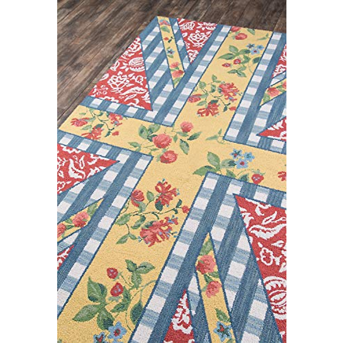 Madcap Cottage Summer Garden Think of England Area Rug, 5' X 8', Multi