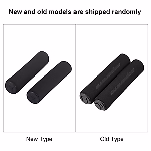 Dilwe Bike Foam Handlebar Grips,Anti-Slip Comfortable Soft Foam Sponge Handle Bar Ends Grips for Mountain Bikes Folding Bikes Electric Scooters and Spare Parts