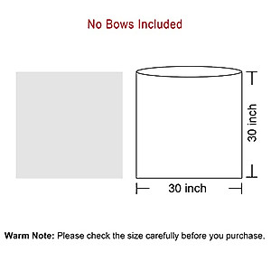 Morepack Large Cellophane Bags for Gift basket 30x30 Inches Clear Basket Bags 10Pieces