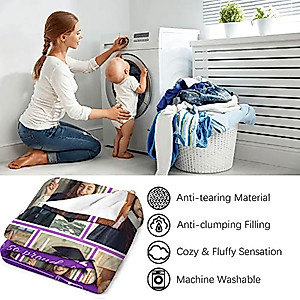 Graduation Gifts Blanket,Custom Picture Blanket with Name Photo, Graduation Gifts for Her Him, Cool 2023 Graduation Gifts, College Graduation Gifts for Her, Graduation Gifts 2023 High School Blanket