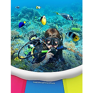 Inflatable Swimming Pool, 10ft ×30in Easy Set Pool with Pool Cover, Blow Up Pool Swimming Pools Above Ground for Kids Adults Family Backyard Garden