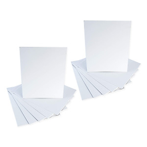 Royal & Langnickel Essentials 9x12 Triple Gessoed Canvas Panel Value Pack, for Oil and Acrylic Painting, 12 Pack