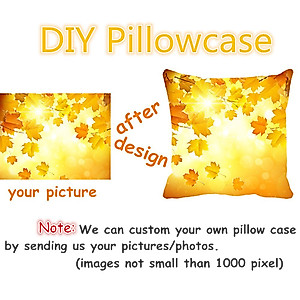 100% Chair Cushion Cover for Dining Chairs Both Sides Same Pattern Square Cotton Linen 22x22 Inch