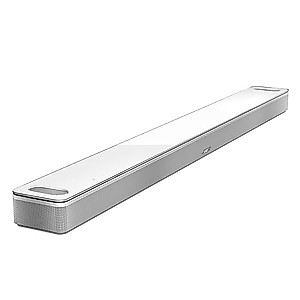 Bose Smart Ultra Soundbar, Surround Sound System for TV, Dolby Atmos Soundbar for TV Plus Alexa and Google Voice Control, White