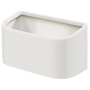 Healeved Simple Trash Bin Wall-Mounted Trash Can White Trash Bin Cabinet Sink Pp