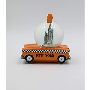 ZIZO New York City Taxi Yellow Cap Snow Globe for Women, Men and Kids Christmas Snowglobe 5 inches