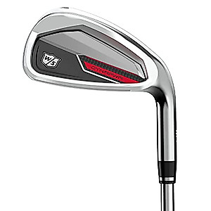 Wilson Dynapower Men's Steel Golf Irons - Right Hand, Stiff, 5-PW, GW