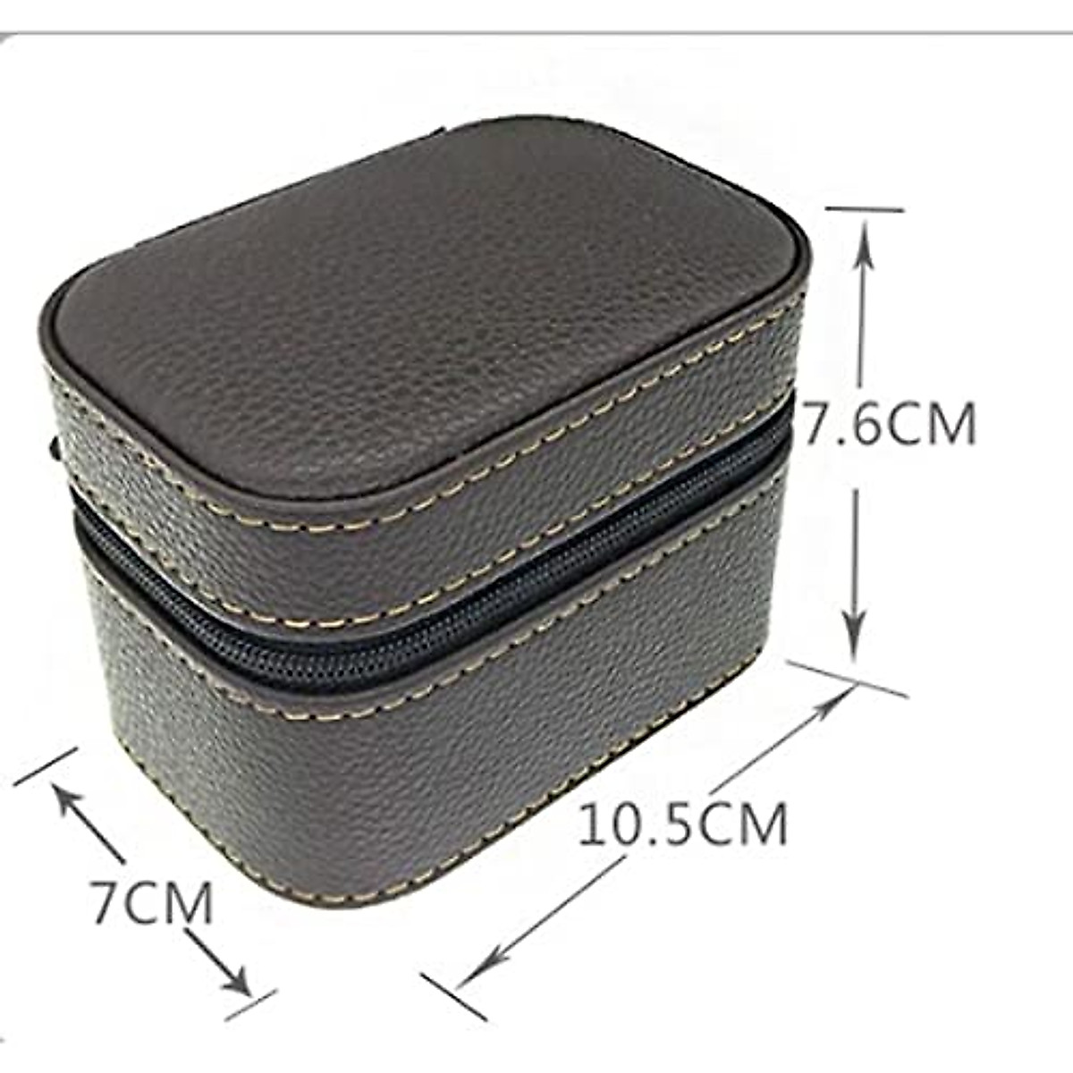 LHLLHL Leather Case With Zipper Bracket And Drop-proof Packaging Box