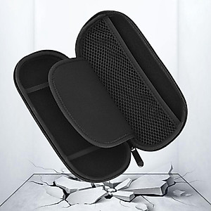 PS Vita Case, Carrying Case Compatible for PS Vita, Portable Travel Carrying Bag for PS Vita, and Whockproof Professional Vita Travel Pouch (Black)