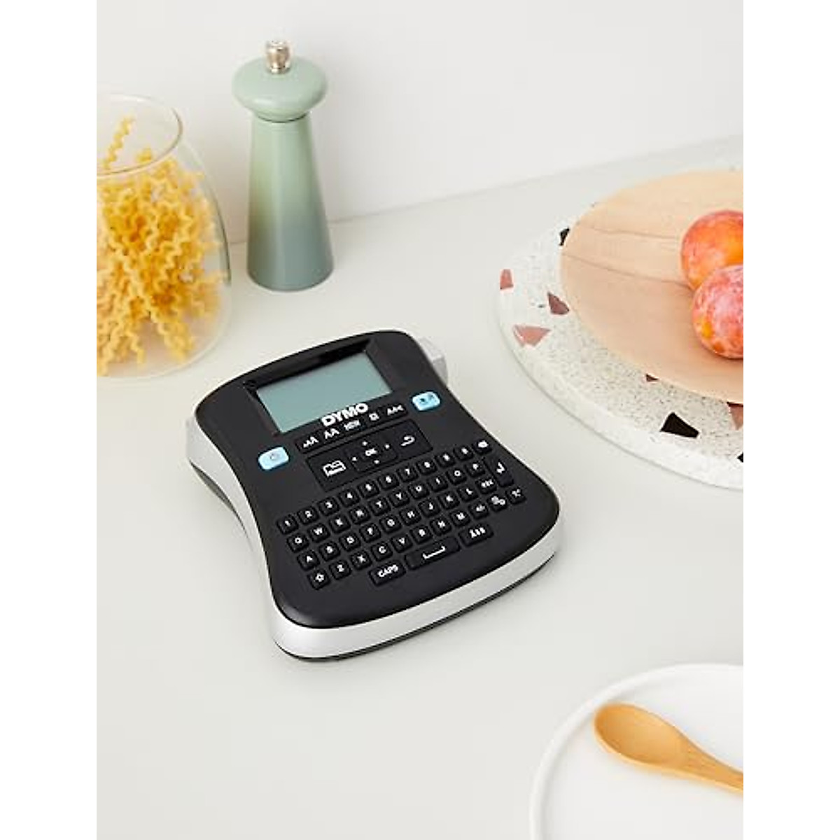 Dymo S0784440 Label Manager 210D Label Maker QWERTY Keyboard - Black/Clear