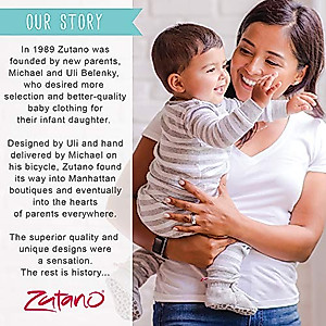 Zutano Leather Baby Shoes for Boys and Girls, Rose Gold, 12M