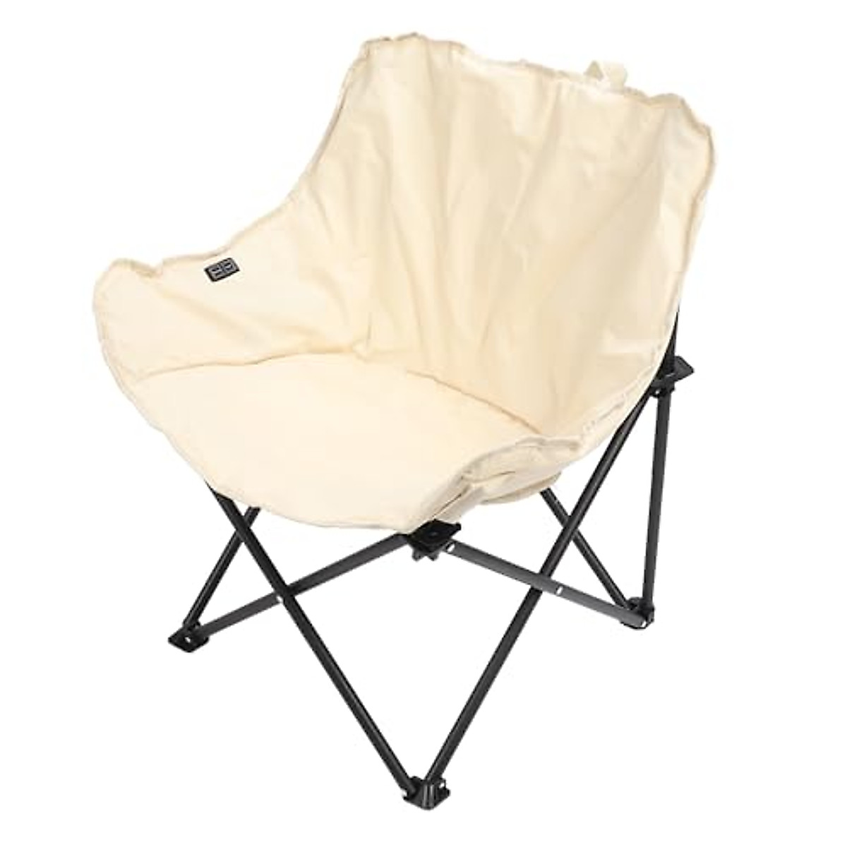 USB Heated Camping Chair Portable Foldable Travel Chair with 3 Levels Heating, Warmth and Comfort, Stainless Steel Frame, Slip Resistant Chair Feet, for Picnic, Fishing, Beach