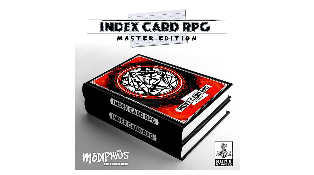 Modiphius Index Card RPG Master Edition - Elevate Your Game