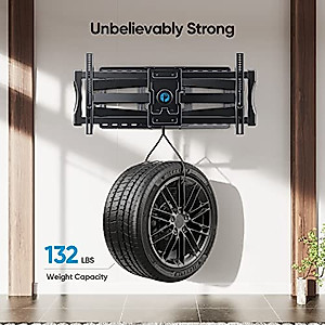 Pipishell TV Wall Mount Bracket Full Motion for 50-90 Inch OLED QLED Flat Curved TV with 29 Inch Extension Articulating Arm Swivel Tilt Level, Max VESA 800x400mm Up to 132 lbs Fits 16/18/24 Inch Studs