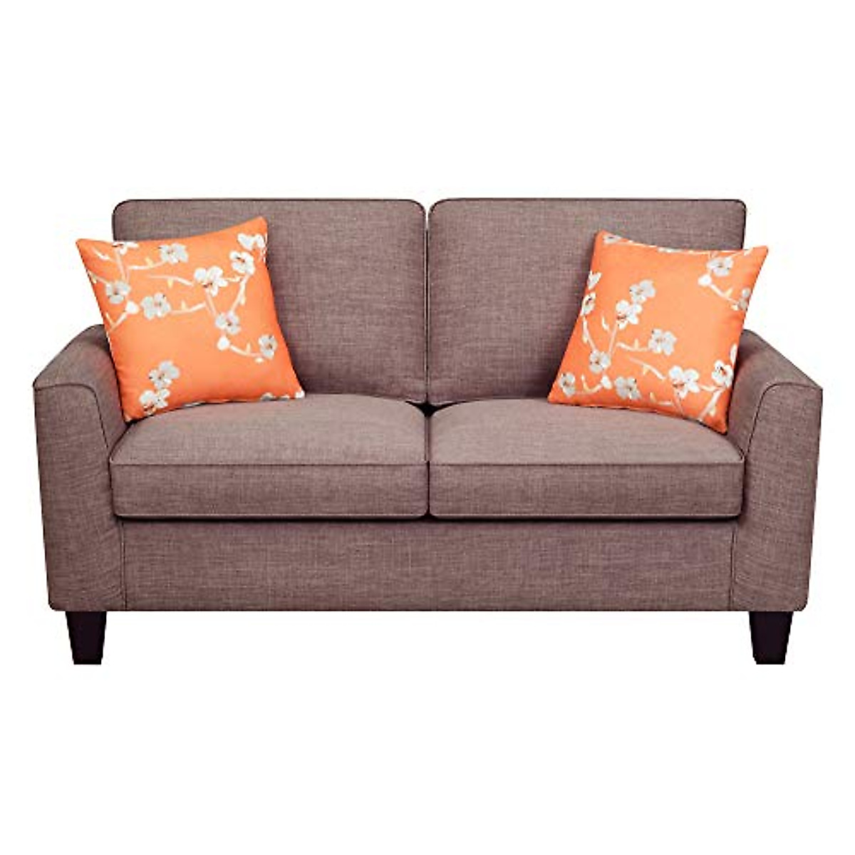 Serta Deep Seating Astoria 61" Loveseat in Tan