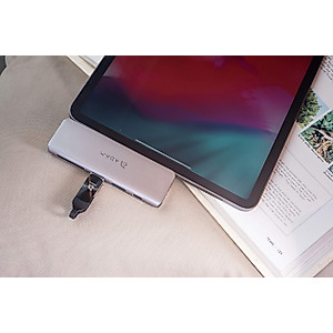 ADAM Elements CASA HUB 5-Port Card Reader Type-C Hub, Genuine Japanese Product, AAPADHUB5EGYJ