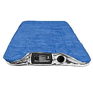 SoundAsleep Dream Series Luxury Air Mattress with ComfortCoil Technology & Built-in High Capacity Pump for Home & Camping- Double Height, Adjustable, Inflatable Blow Up, Portable - Twin Size