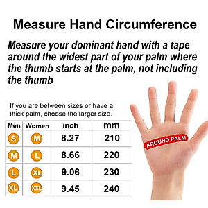 OZERO Winter Gloves for Men Women: Water-Resistant Thick Cold Weather Gloves with Deerskin Suede Leather Palm for Driving Bike Riding Hiking Snow Skiing Tan-Black Small