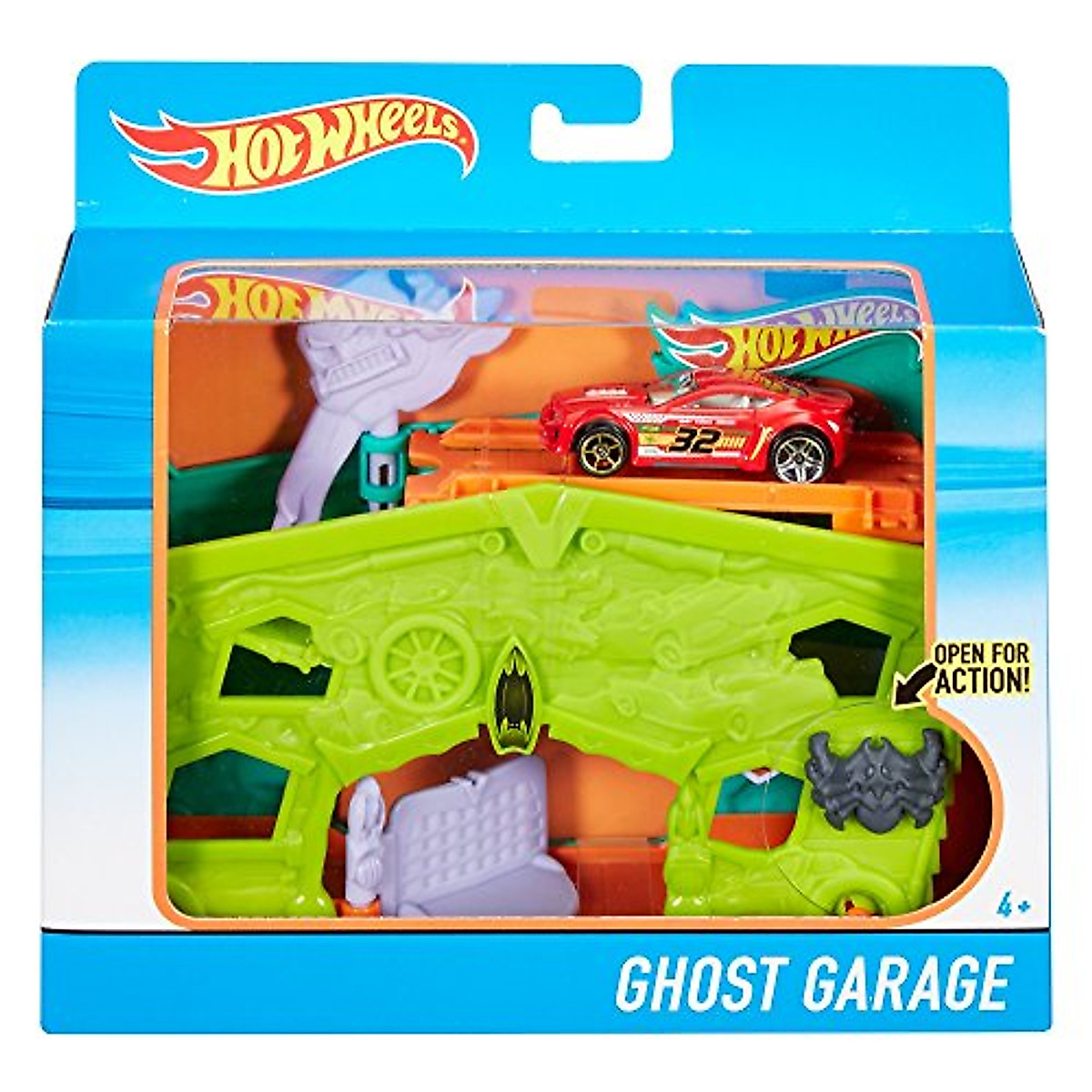 Hot Wheels Ghost Garage Playset Vehicle