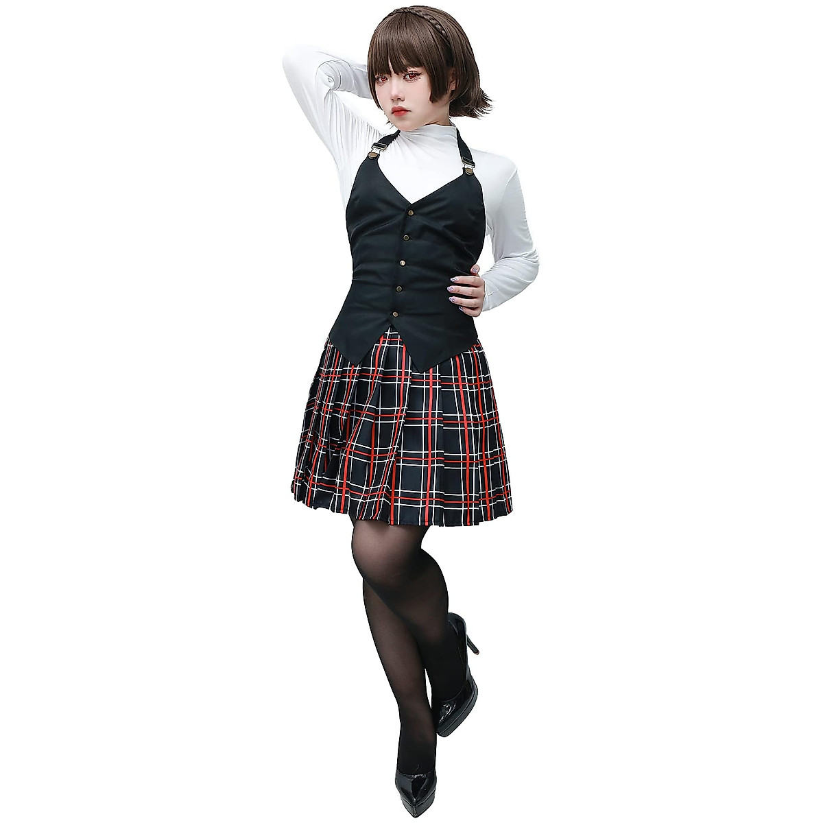 C-ZOFEK Cosplay Costume Women Uniform Halloween Dress Outfit (XX-Large)