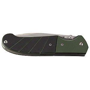 COLUMBIA RIVER KNIFE & TOOL Ignitor EDC Folding Pocket Knife: Assisted Opening Everyday Carry, Serrated Edge Blade, Veff Serrations, Thumb Stud, Liner Lock, G10 Handle, Pocket Clip 6855