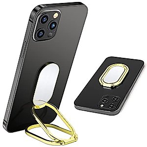 YINHEXI Cell Phone Stand Grip for Desk, Adjustable Phone Ring Holder, Portable Phone Stand for Office Desk, Magnetic Phone Stand Compatible with iPhone Samsung All Smartphone and iPad Tablets