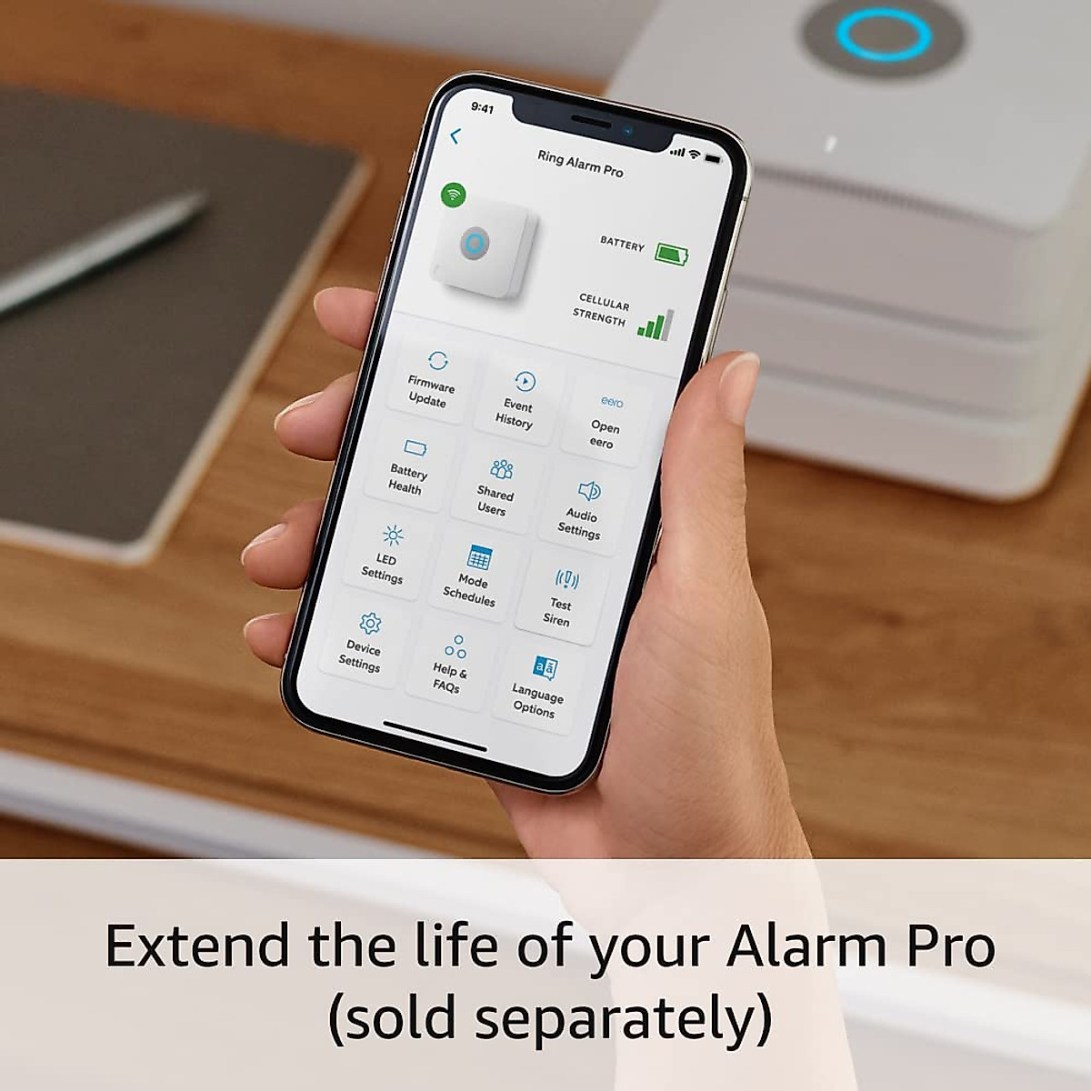 Ring Power Pack – stackable backup battery for Ring Alarm Pro Base Station