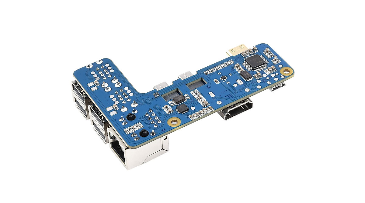 Waveshare Pi Zero to Raspberry Pi 3B/B+ Adapter - Compatible & Easy Install