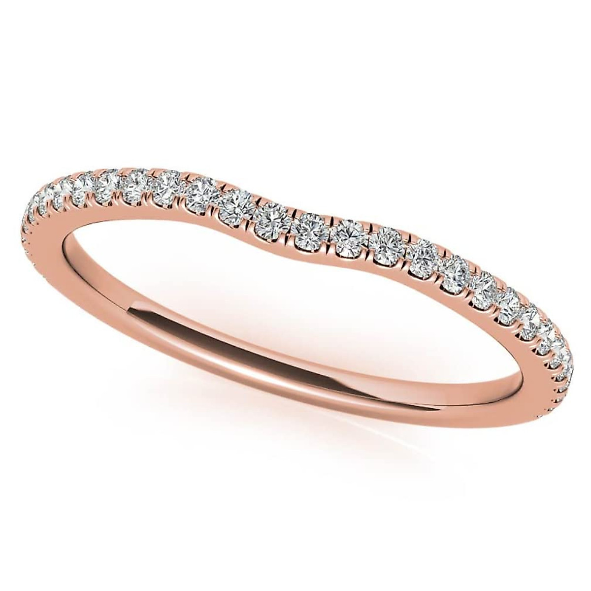 Moissanite Solitaire Wedding Ring Set 3 CT Oval Cut Moissanite Bridal Engagement Ring Set for Women Handmade Anniversary Propose Gifts Her, VVS1 Colorless, 925 Silver, 10K 14K 18K Solid Gold (925 Silver (Rose Gold Plated))