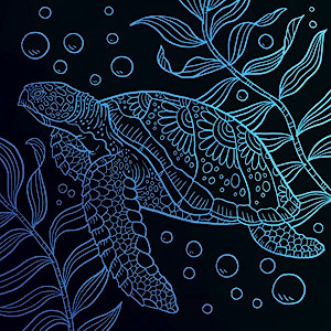 Super Scratch Art Pads: Under the Sea
