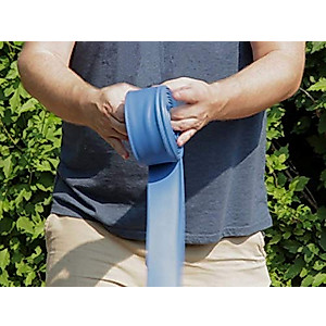 Aqua Select 1½" 200 Ft Vinyl Flexible | Swimming Pool | Backwash Hose for Swimming Pools | Includes Hose Clamp | Heavy Duty and High Strength | UV Protected | Easy Storage