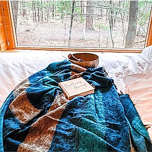 Extra Soft Yak Wool Blend Blanket/Throw - Made in Nepal Size 48" x 96"