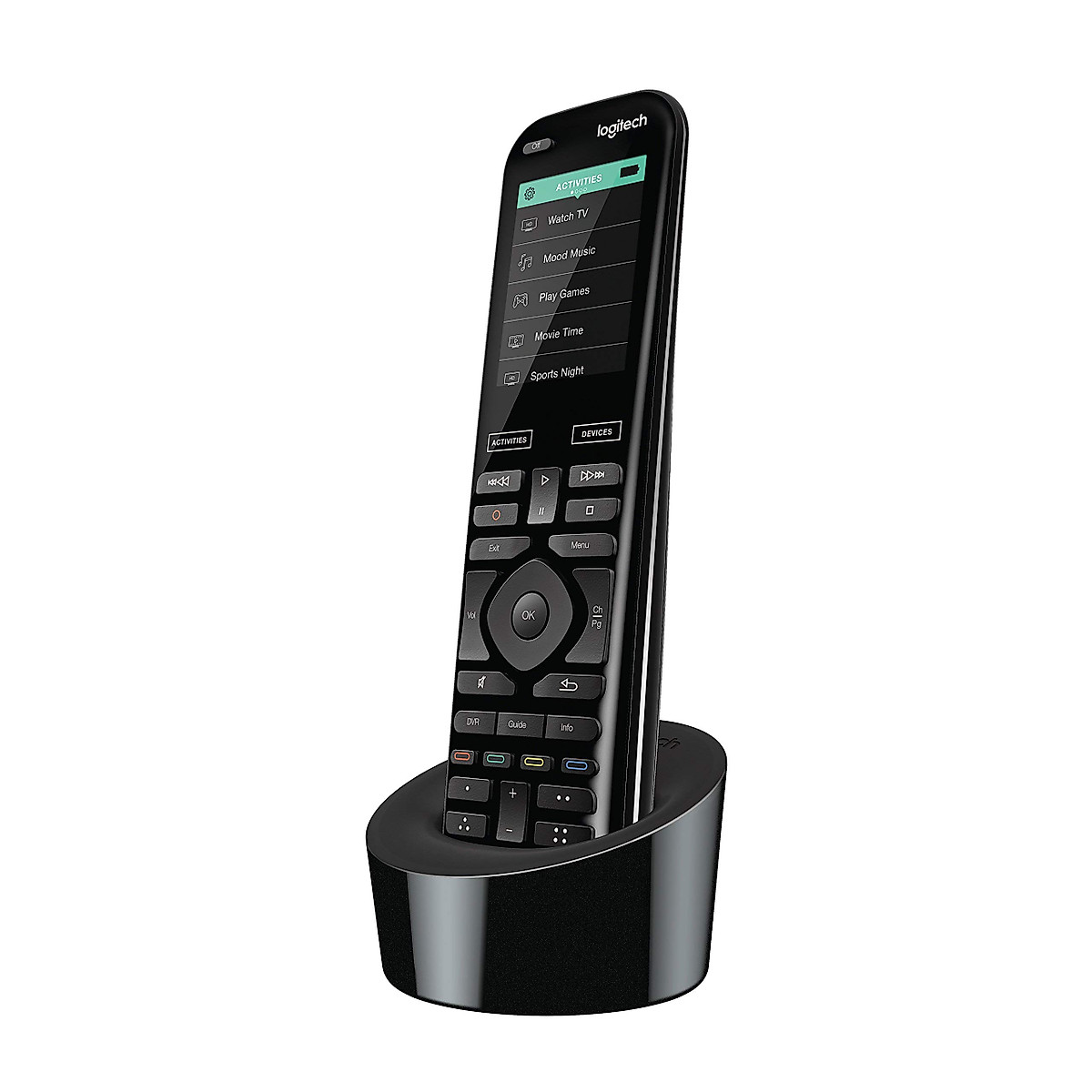 Logitech Harmony 950 Touch IR Remote Control for up to 15 Entertainment Devices (Renewed)