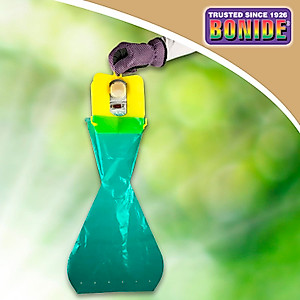 Bonide Beetle Bagger Japanese Beetle Trap Kit for Indoors and Outdoors, 2 Disposable Collection Bags Included