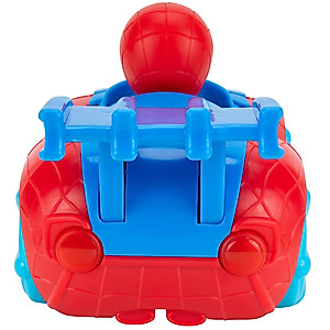 Marvel Spidey and HIS Amazing Friends Flash ‘N’ Dash Web Crawler - Motorized Web Crawler Vehicle with Lights and Sounds - Toys Featuring Your Friendly Neighborhood Spideys