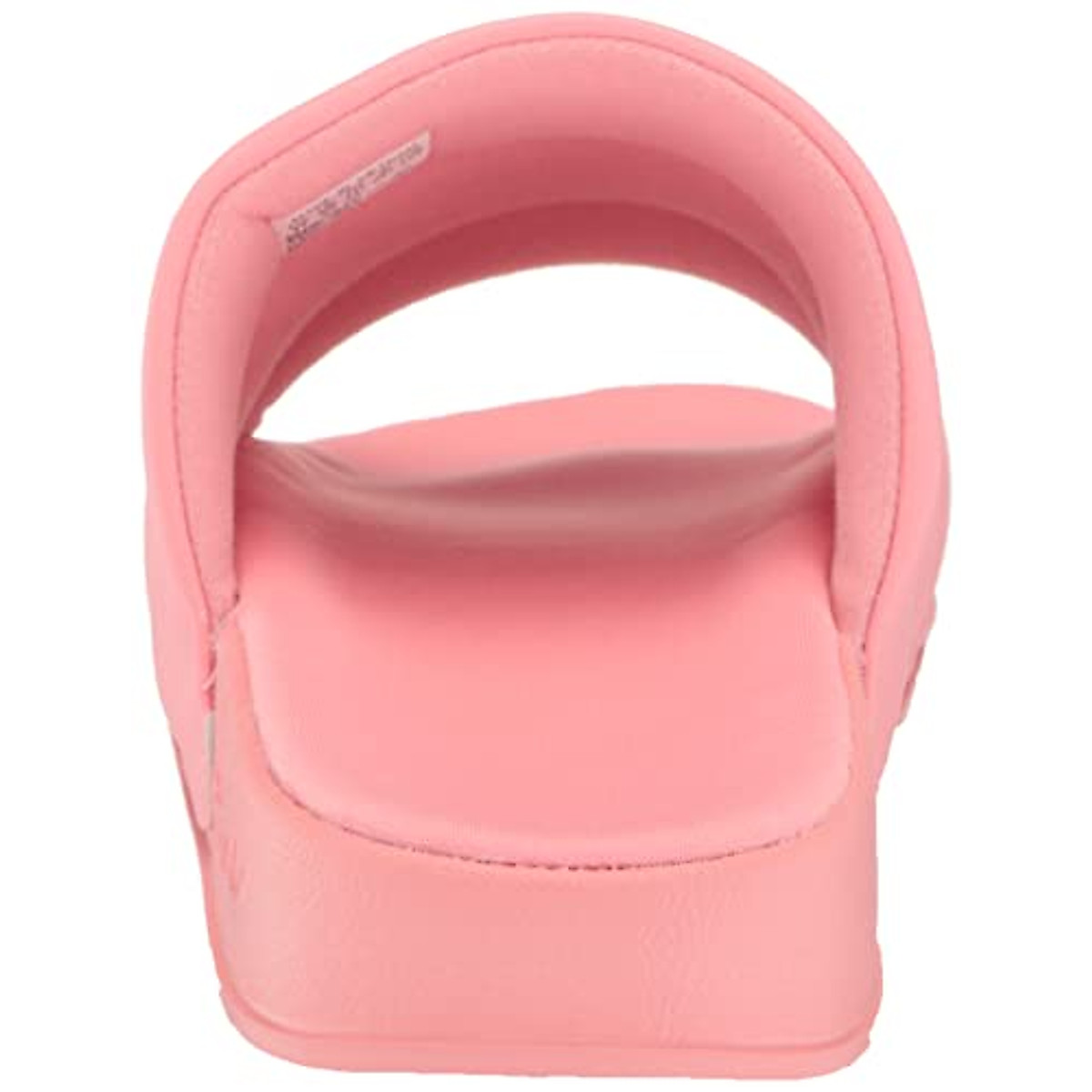 adidas Originals Women's Adilette Essential Slide Sandal, Super Pop/Super Pop/Super Pop, 6