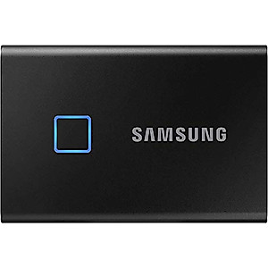 SAMSUNG SSD T7 Portable External Solid State Drive 1TB, Up to USB 3.2 Gen2 , Reliable Storage for Gaming, Students, Professionals, (MU-PC1T0T/AM), Black