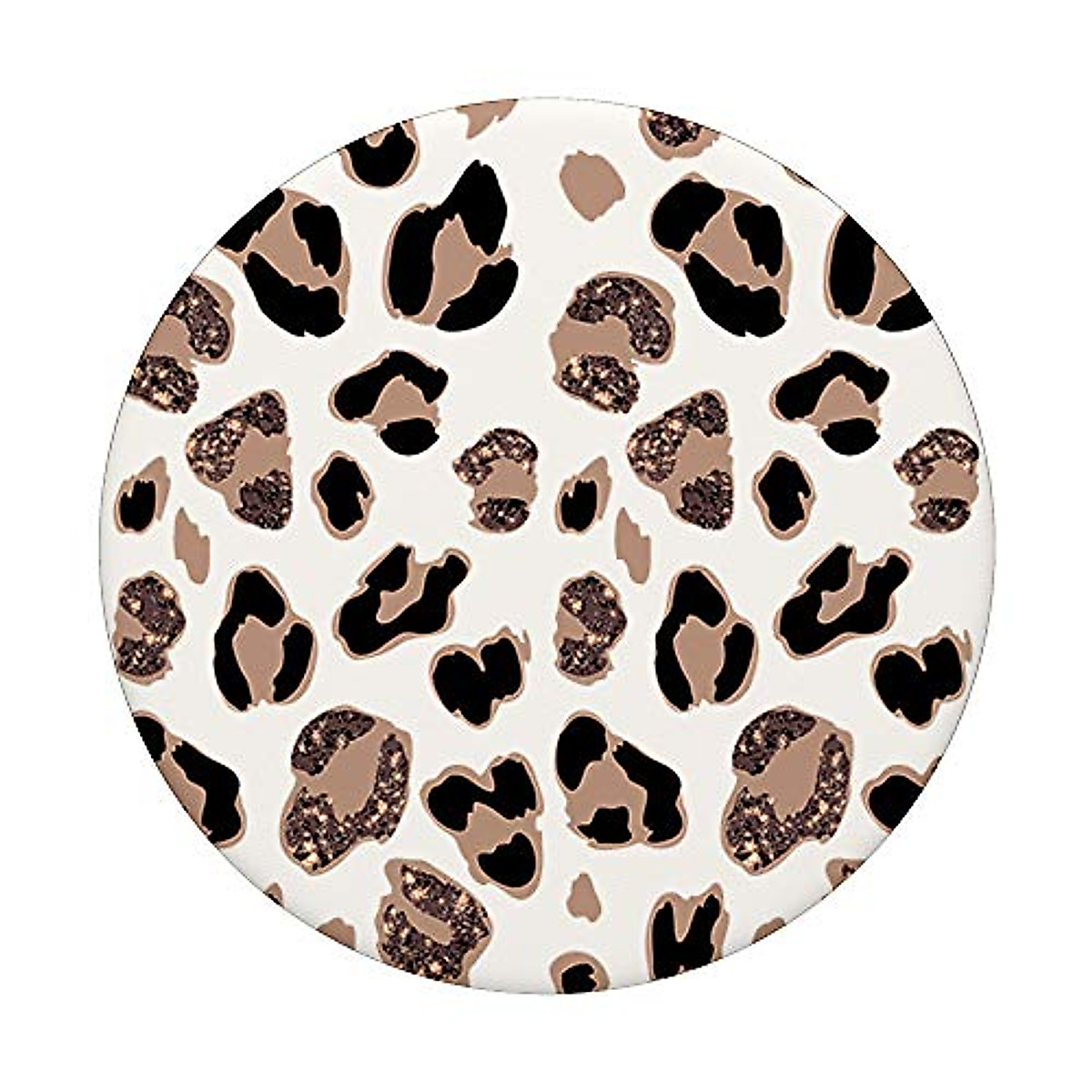 Rose Cheetah Print Cute Leopard Pattern Jaguar Lover Gift PopSockets Swappable PopGrip