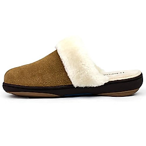 Tempur-Pedic Women's Kensley Clog Slipper,Hashbrown Suede,US 9 M