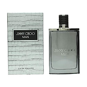 JIMMY CHOO Man Eau de Toilette - Long Lasting Fragrance with notes of Lavender, Pineapple Leaf & Patchouli - Sweet & Musky - 3.3 fl. oz.